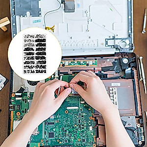 SOLUSTRE Laptop Accessories Pc Accessories 1 Set Flat Computer Repair Fittings Flat Screws Screws for Computer Repairing Screw Countersunk Screw Laptop Accessories Pc Accessories