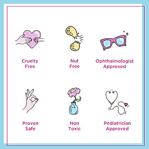 Petite 'n Pretty Cloud Fluff, Shimmer Body Puff - Body Makeup for Kids, Tweens, Teens - Lightly Scented Body Shimmer, Pink Body Glitter