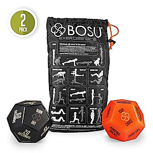 BOSU® Exercise Dice, Orange & Black