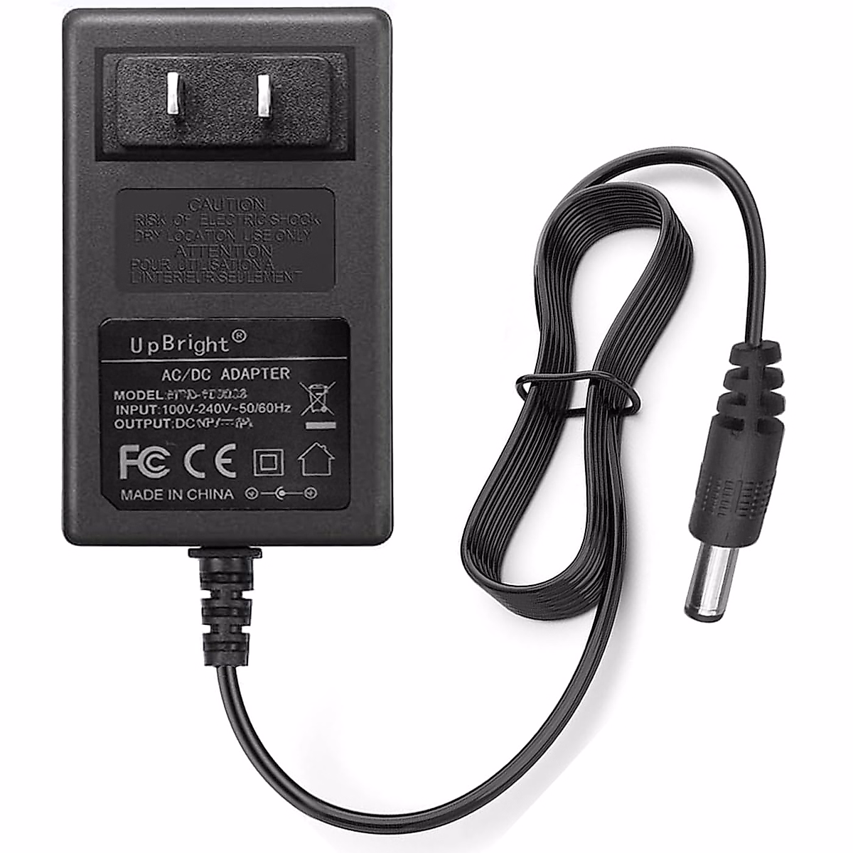 UpBright 15V AC/DC Adapter Compatible with Marshall Stockwell Portable Bluetooth Speaker 4091451 04091451 15VDC 1.8A DC15V 1800mA 15.0V 15 V 1.8 A Switching Power Supply Cord Cable Battery Charger PSU