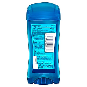 Secret Outlast Antiperspirant Deodorant for Women, Sweat & Odor Protection, PH Balancing Minerals, Clear Gel, Shower Fresh Scent, 2.6 oz