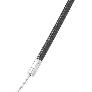 Lawn Mower Throttle Cable Universal 65'' Throttle Cable Switch Control Replacement Kit Handle Kit for Garden Lawnmowers Lawn Mower Parts (Red)