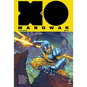 X-O Manowar by Matt Kindt Deluxe Edition Book 1 (X-O MANOWAR (2017) MATT KINDT DLX HC)