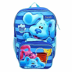DIBSIES Personalized Backpack Lunchbox Combo created using Blue's Clues Puppy Backpack Lunchbox Combo