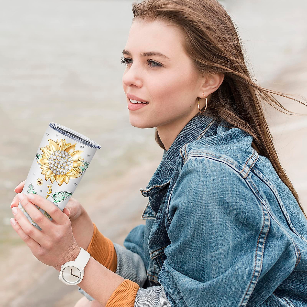 GwaLod Daughter in Law Gifts, Gifts for Daughter in Law, Daughter in Law Gifts from Mother in Law, Future Daughter in Law Birthday Gifts 20oz Tumbler 1Pc, Unique Birthday Gifts for Daughter in Law