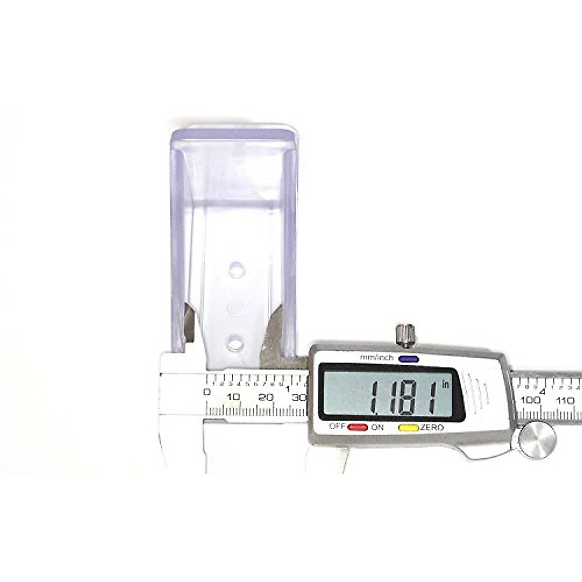 JSP Manufacturing V2-Mini Roof Guard Snow Guard Prevent Sliding Ice Snow Stop Buildup Plastic Multipack-Multicolor (100, Clear)