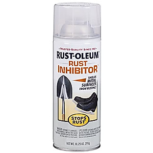 Rust-Oleum 224284 Stops Rust Inhibitor 10.25-Ounce Spray, 10.25 Ounce (Pack of 1), Clear