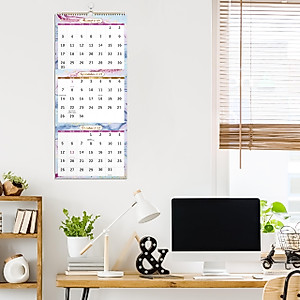 2025-2026 Wall Calendar - 3 Month Calendar 2025-2026, April 2025 - July 2026, 11" x 26", 2025 Calendar (Vertical), Large Monthly Calendar, Lay- Flat, Perfect for Your Busy Schedule