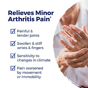 Boiron Arnicare Arthritis Tablets for Arthritis Pain Relief, Joint Soreness, and Rheumatic Pain - 120 Tablets (2 Pack of 60)