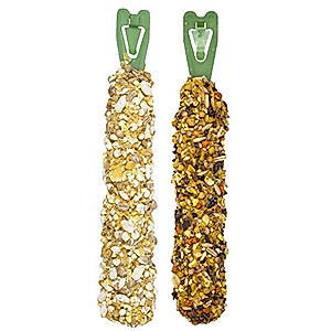 Vitakraft Rabbit/Guinea Pig Popped Grains Treat Sticks - Apple And Orange - 2.5Oz, 31710