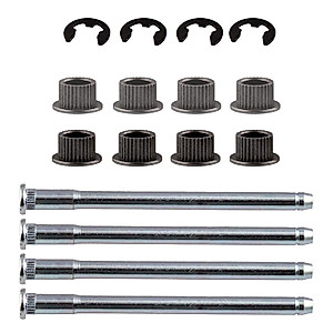 LEDAUT Compatible With Door Hinge Roller Pin Door Hinge Pin and Bushing Repair Kits (4 pins 2 Door) LEDAUT Replacement for Chevy GMC Fullsize Truck SUV 1988-2002