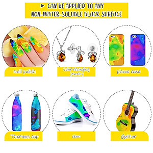 3 Packs 6 x 6 Inch Heat Sensitive Sheet Temperature Sensitive Sheet 6 Color Changing Heat Sensitive Board, 24 to 34 Celsius Degree Transition for Science Experiment