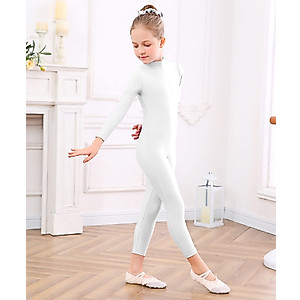 speerise Girls Gymnastics Leotards Long Sleeve Unitards for Toddler Ballet Leotards for Kids Costumes for Girls