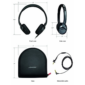Bose SoundTrue Headphones On-Ear Style, Black for Apple iOS
