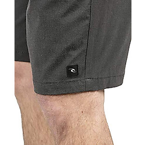 Rip Curl mens Classic Mirage Phase Boardwalk Shorts, Black 20, 36 US