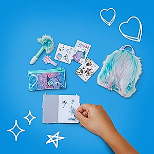 REAL LITTLES - Collectible Micro Disney Raya and The Last Dragon Backpack with 6 Surprise Toy Accessories Inside!