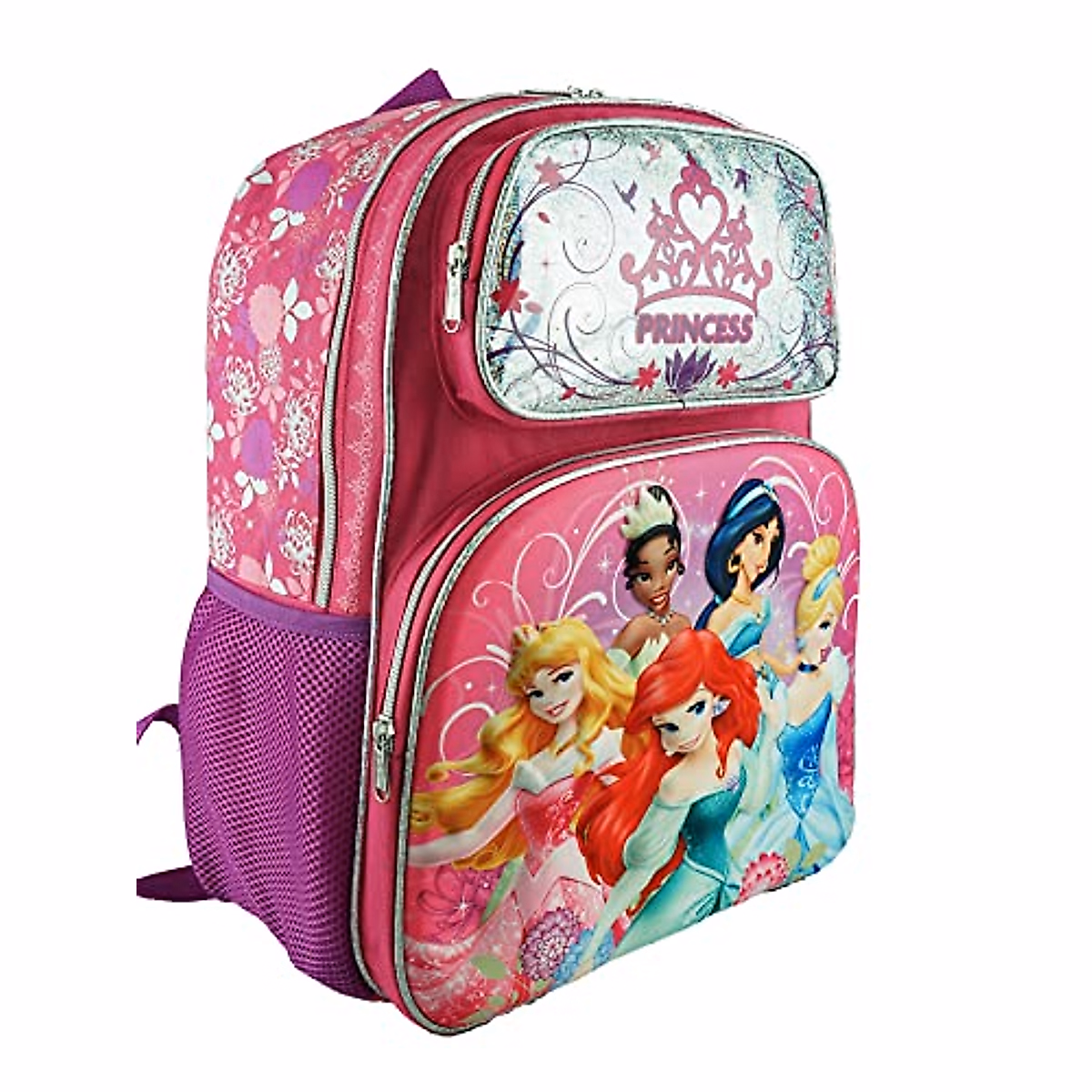 Ruz Disney Princess Large 3-D EVA Molded 16 Inch Backpack