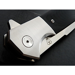 Eafengrow EF6 Folding Knives 5.2 inch Closed Knife 9Cr18Mov Blade Knife G10 Steel Handle Ball Bearing Outdoor Camping Knife