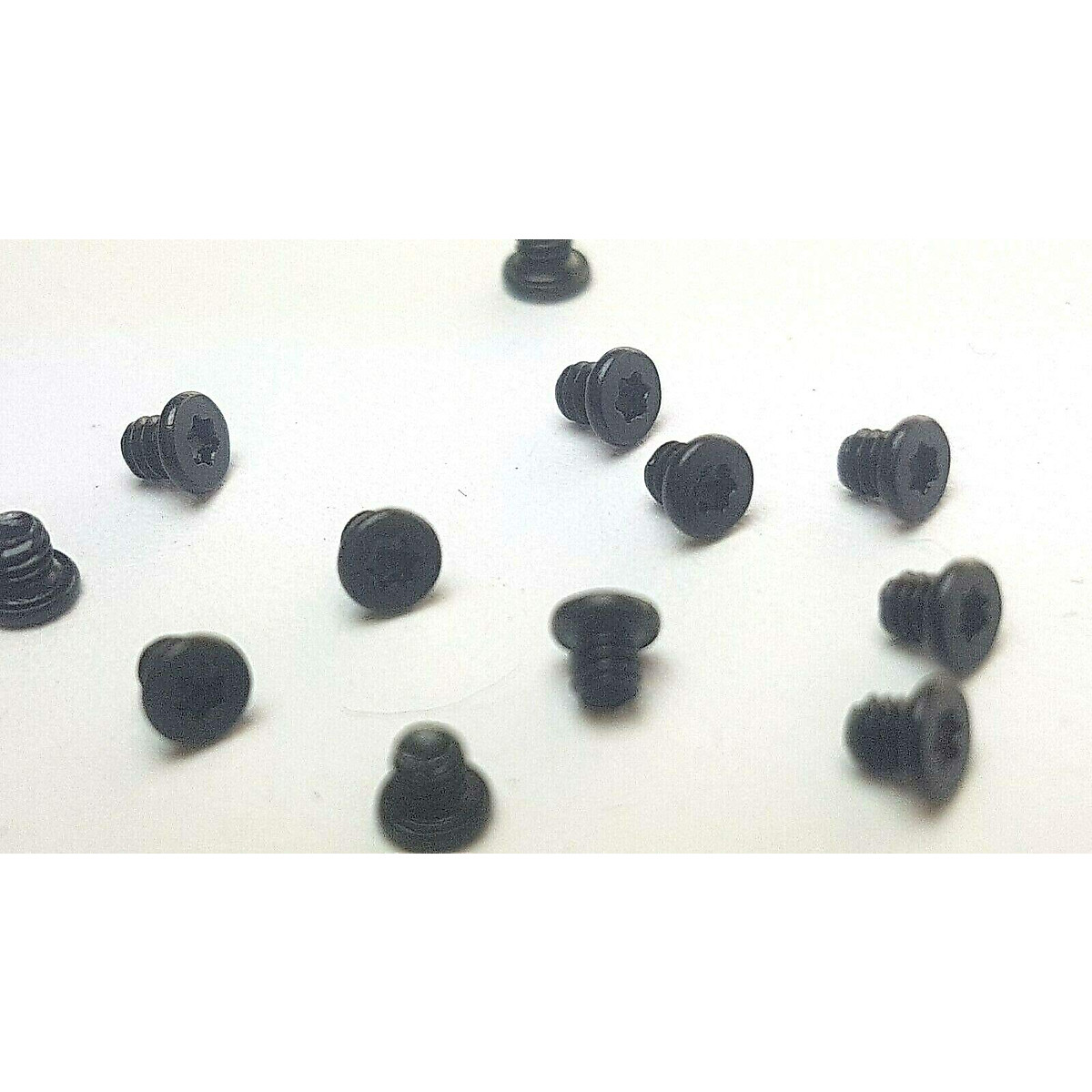12x Small Black T5 Torx Screws M2x2mm Laptop Notebook New M2*2L+0.5 (3,0.4)