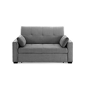 Night & Day Furniture Nantucket Full Light Grey Sofa Sleeper