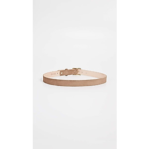 rag & bone Women's Boyfriend Belt, Camel, Tan, M
