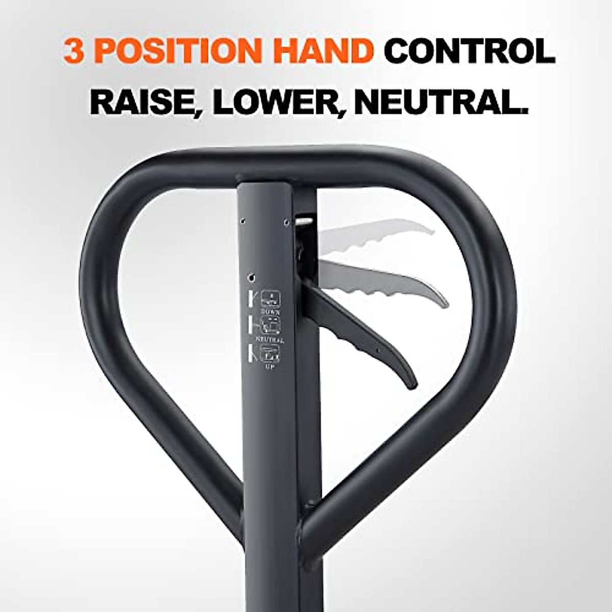 Tory Carrier Manual Pallet Jack 6600 Lb. Capacity, Pallet Truck 48 ×27 W Fork Size Standard Duty Hand Trucks