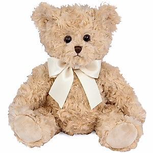 Bearington Collection Lil' Tate Teddy Bear 12 Inch Stuffed Animals & Teddy Bears - Stuffed Bears Plush - Vintage Teddy Bear