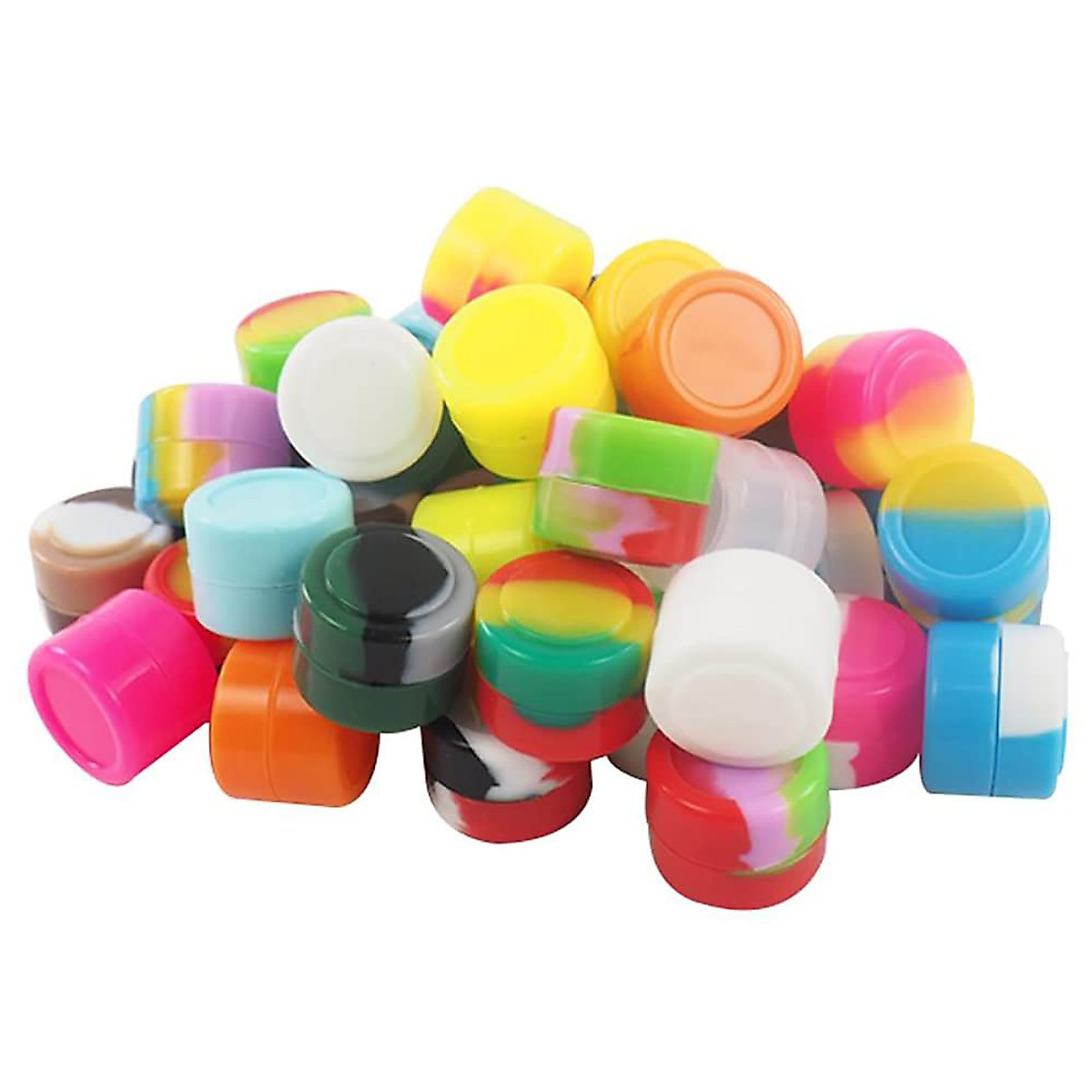 Vitakiwi 2ML Wax Silicone Containers Concentrate Jars Non-stick (30)