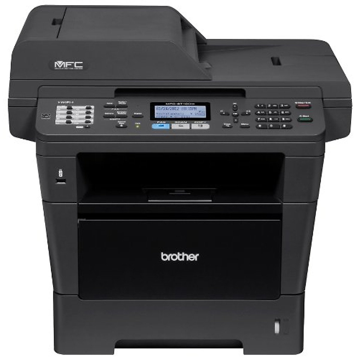 Brother Printer MFC8710DW Wireless Monochrome Printer with Scanner, Copier and Fax, Amazon Dash Replenishment Ready