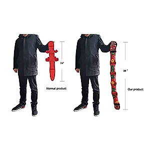 purrrfect life Fire Hose Interactive Squeaking Water Dog Toy, Dog Toy for Tug O War, Durable Dog Chew Toy with Squeakers, No Stuffing Dog Toy with Ropes for Small, Medium & Large Dogs