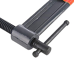 C-Clamp, Heavy Duty Deep Throat U-Clamp Woodworking Carpentry Device for Clamping(100,185mm)