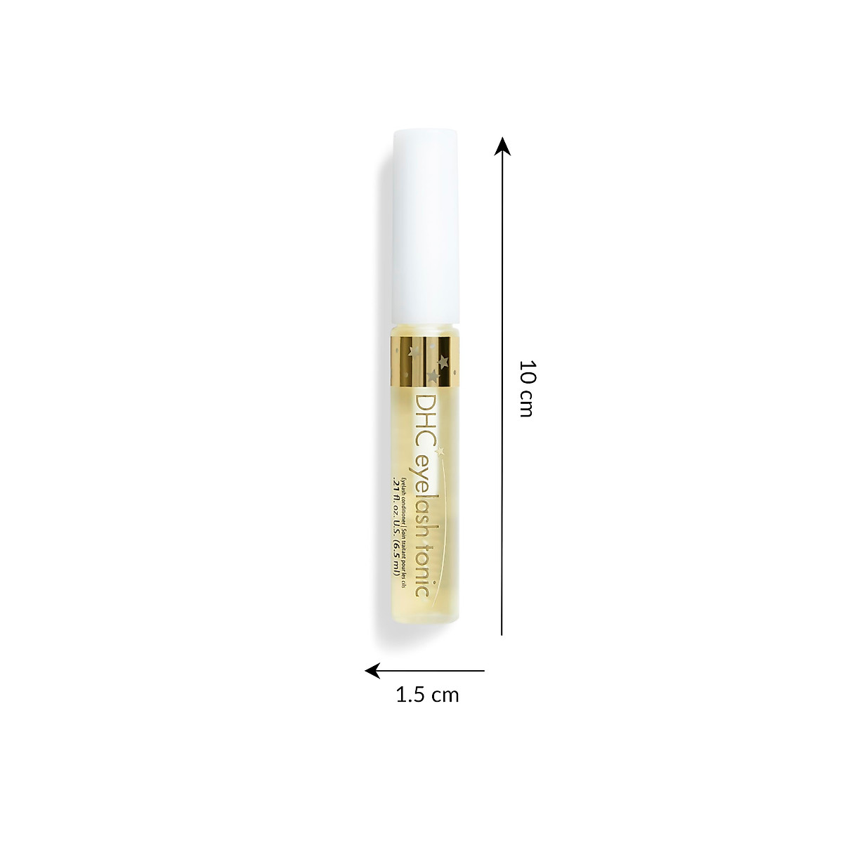 DHC Eyelash Tonic 2 pack, Strenghtening and Conditioning Eyelash Gel, Ideal for brittle lashes or post-extension care, 0.21 fl. oz.