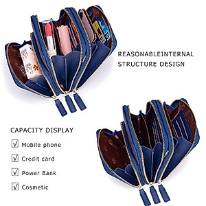 myfriday Small Crossbody Cell Phone Bag for Women, Mini Over Shoulder Handbag Purse with Credit Card Slots