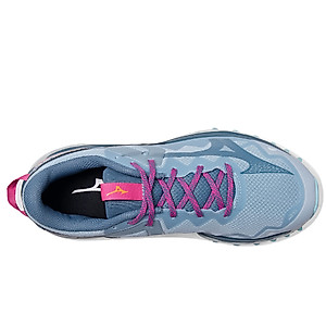 Mizuno Women's Wave Mujin 9 Running Shoe, Forget Me Not/Nimbus Cloud, 8.5