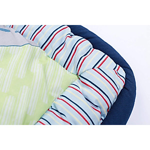 My Little Town 4-Piece Nursery Crib Bedding Set for Newborn Baby Infant