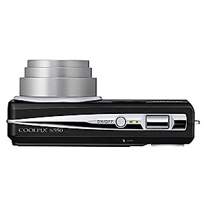 Nikon CoolPix S550 Black 10.0 MP 2.5" 230K LCD 5X Optical Zoom Digital Camera