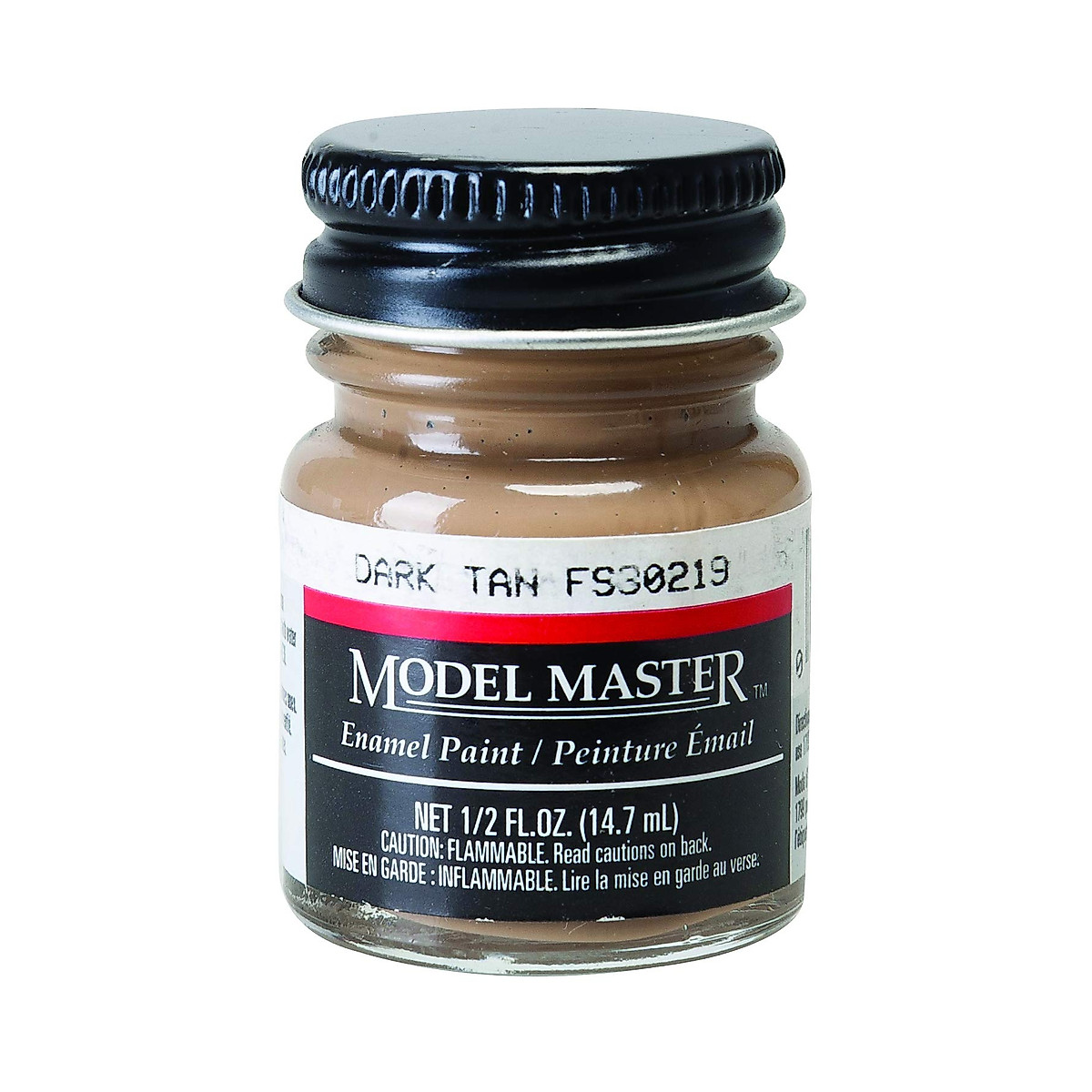 DARK TAN (FS30219) 1/2 oz Enamel Paint Bottle by Testor Corp.