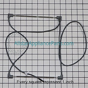 Allstar Appliance Parts WP61001846 Refrigerator Defrost Heater Assembly
