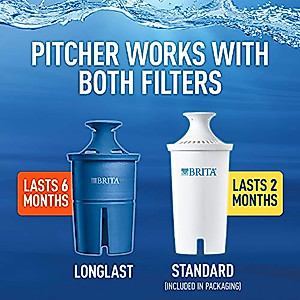 Brita Space Saver Water Filter Pitcher