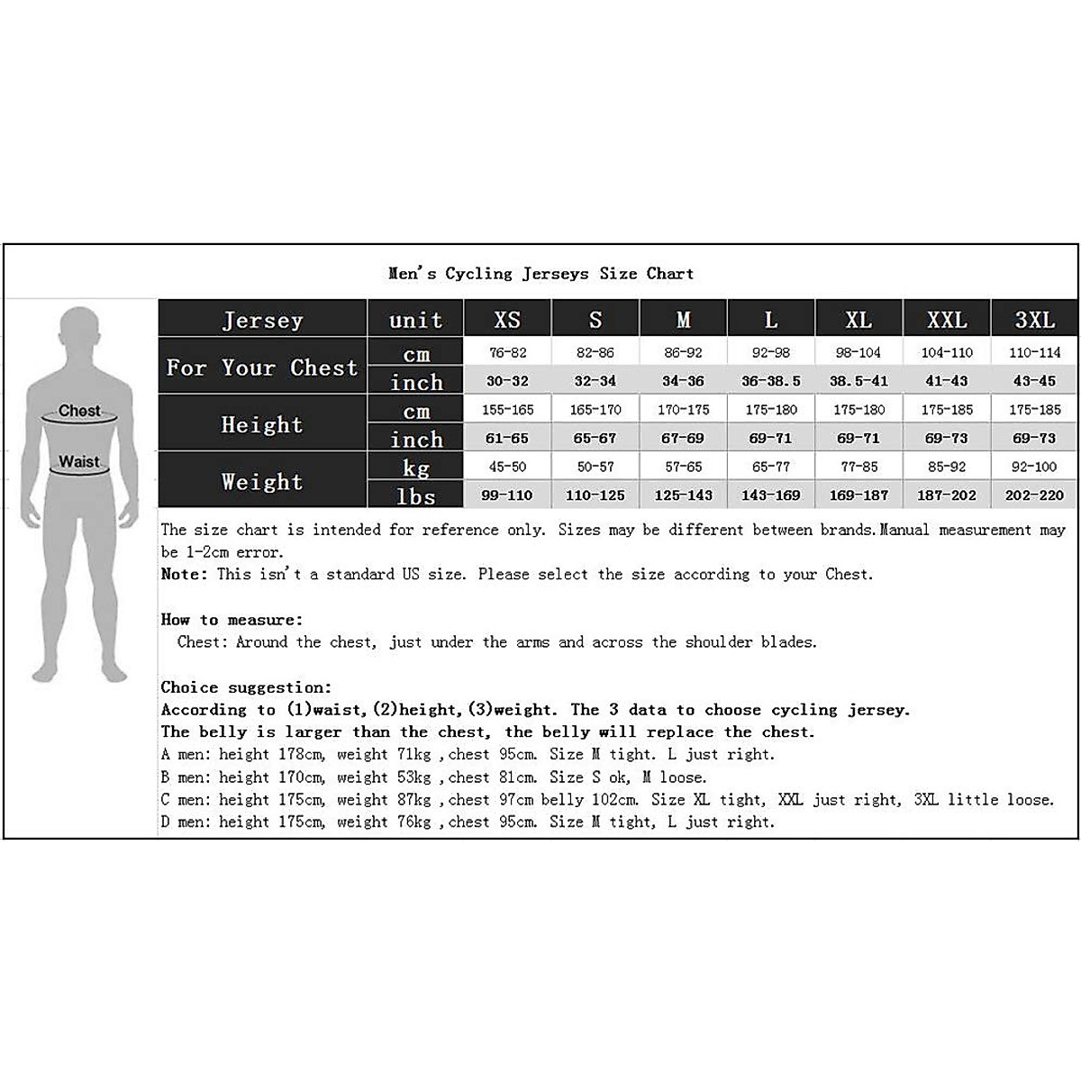 Mens Cycling Jersey Shirt Short Sleeve Bike Jersey Riding Tops Outdoor Cycling Clothing