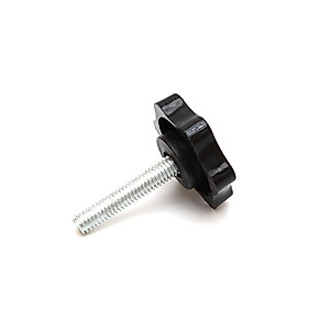 Smartsails 6 Pieces of Plum Shape M6x30mm Large Rubber Head Adjustment Bolt Knob Handle Screw Fan Accessories Hand Screw Screw Electrical Accessories Screw