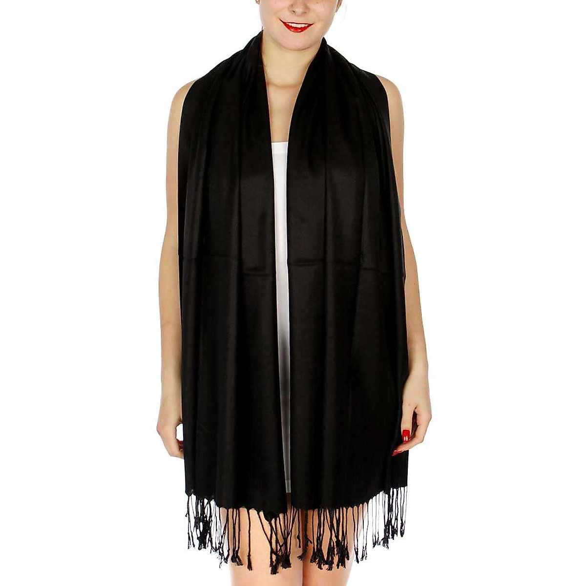 SERENITA Pashmina Shawls Wraps for Women. Dress Cover Up Formal. Cashmere Feel Wrap for Evening Dress.