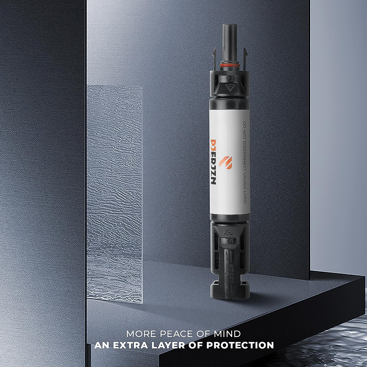 PJERJZN Solar Panel Fuse Solar Fuse 15Amp 1000V Holder Fuse Inline IP67 Solar Panel Fuse with Male and Female Connector PV Fuse for Solar System PV Solar Panels Solar Surge Protection Device 2 Pcs