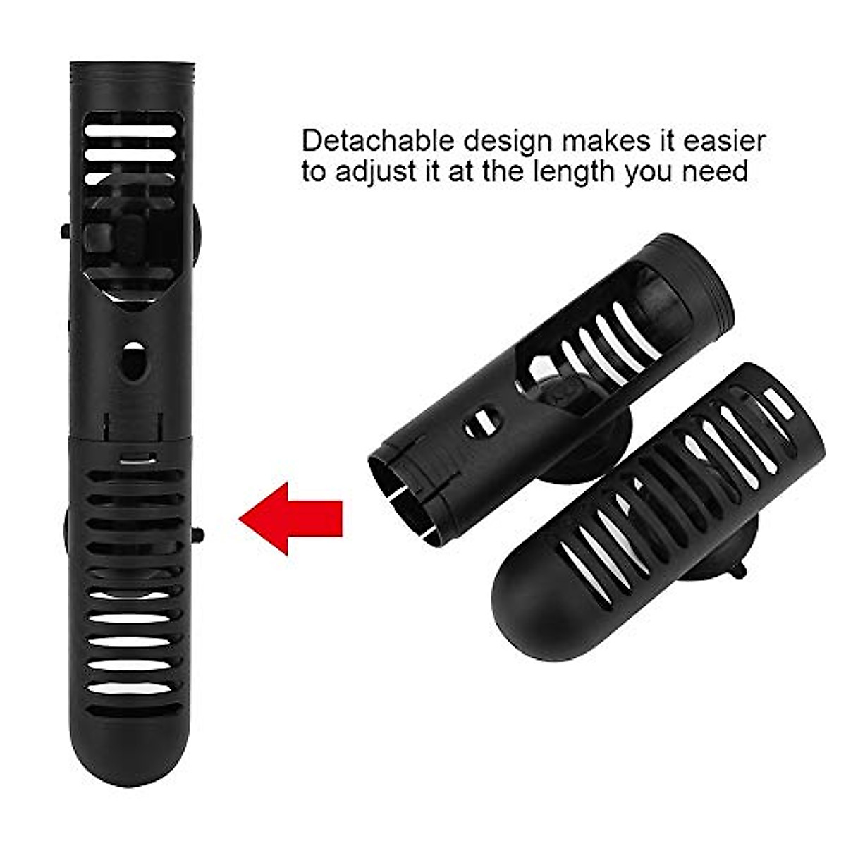 Aquarium Fish Tank Heater Protective Case Detachable Design Heater for Fish Tank Water with Suction Cups(#3)