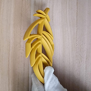 Chew Necklaces for Sensory Kids Adults, Baby Teething Leaf Beads Necklace,Chewy Silicone Leaf Teether BPA-Free,1 Pack