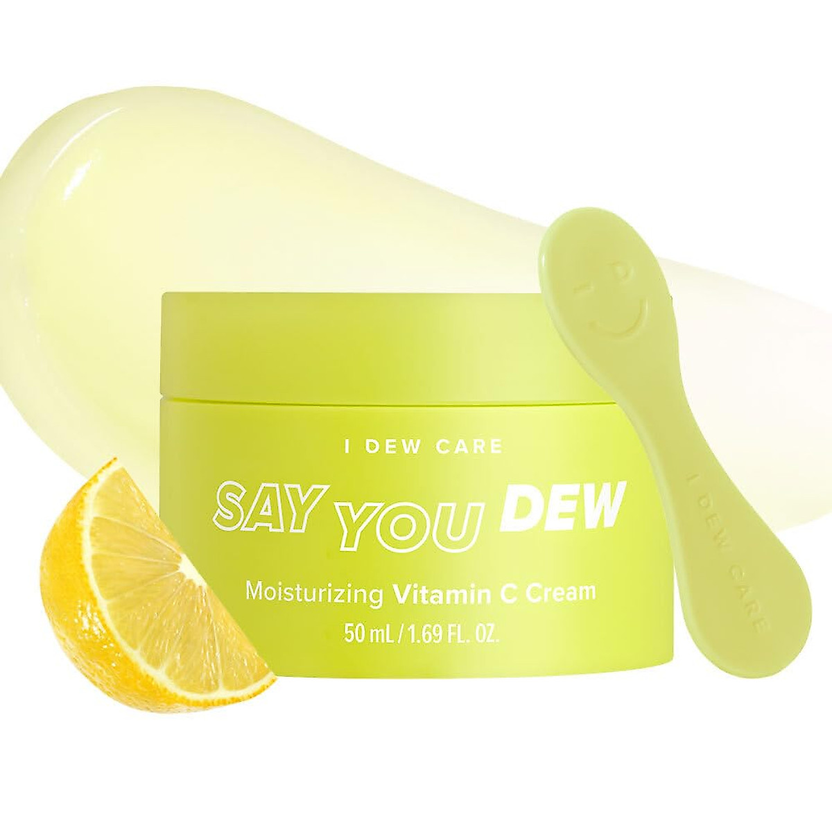 I DEW CARE Vitamin C Face Moisturizer - Say You Dew | Korean Skin Care Routine Panthenol, Niacinamide, Non-irritating, Hydrate and Illuminate Glass Smoother Skin, Lightweight, 1.69 FL Oz