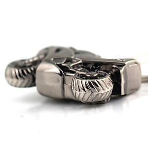 maycom Creative Fashion Romantic Couple Keychain Key Chain Ring Keyring Key Fob for Valentine's Day Gift (Helmet & Motorcycle)