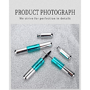 MiDenso 4D Lash Mascara Silk Fiber Eyelash Mascara Waterproof Thicker Longer Voluminous Eyelashes Makeup Long Lasting Glitter Eyelash Double Head 2 Effect and Natural