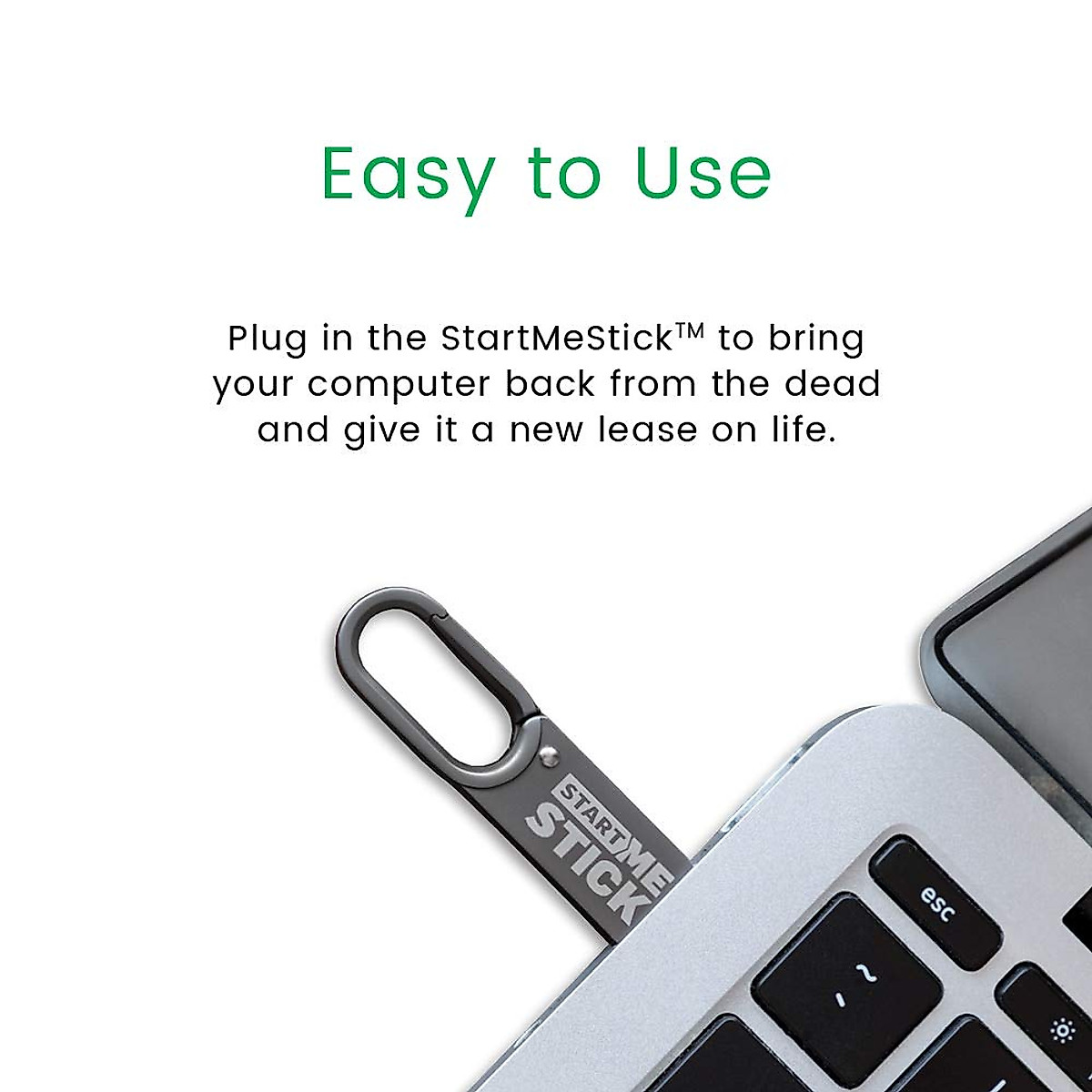 StartMeStick - Breathe a New Life Into Your Old Computer, Plug-in Operating System, Unlimited Use on Unlimited PCs and Macs for 2 Years