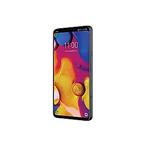 LG V40 ThinQ 64GB GSM Unlocked (AT&T/T-Mobile) 5-Camera Smartphone w/ 6.4" QHD+ Display - Aurora Black (Renewed)
